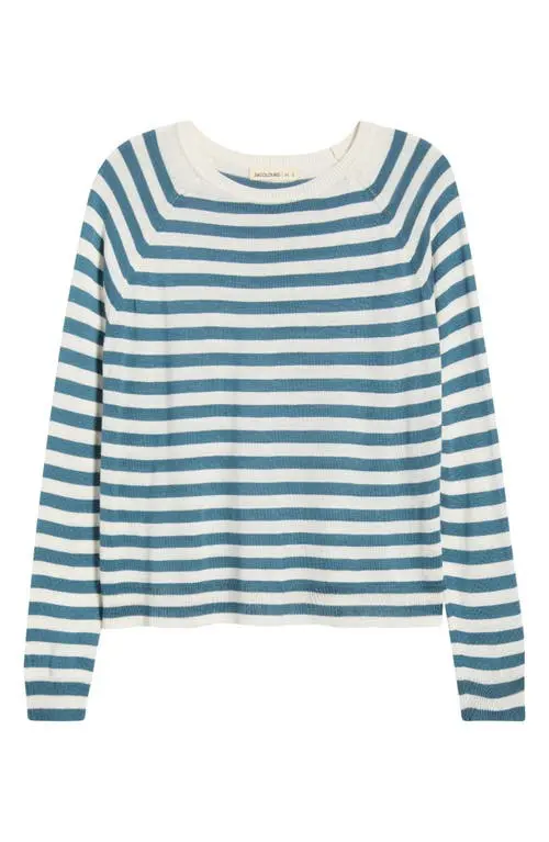 24COLOURS Striped Crewneck Sweater
