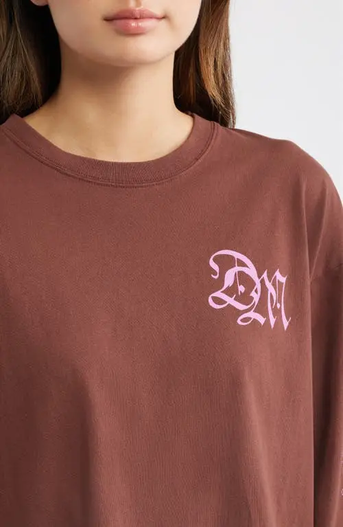 DAMSON MADDER Pleasant Slumber Graphic Long Sleeve T-shirt
