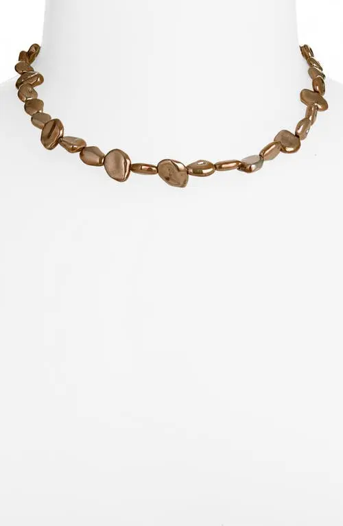 MELANIA CLARA Hematite Necklace