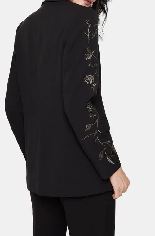 DISTURBIA Maira Embroidered Blazer