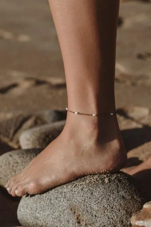 ATOLEA Freshwater Pearls Anklet