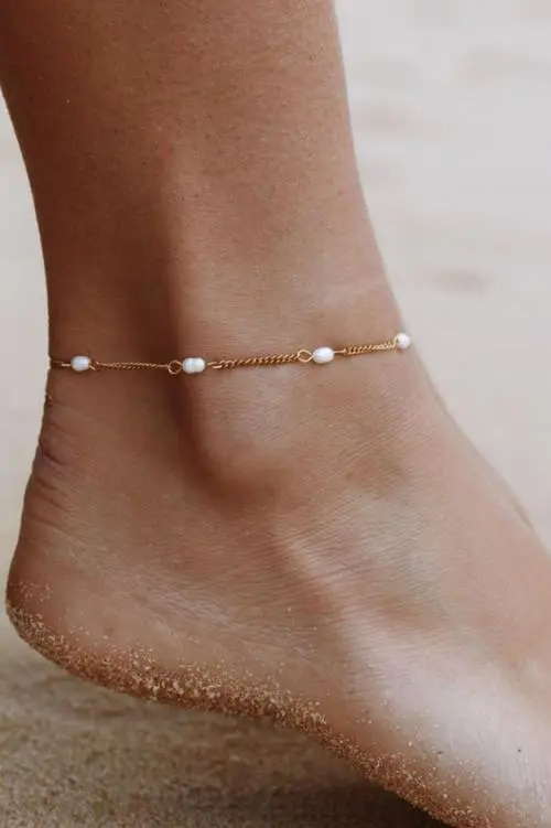 ATOLEA Freshwater Pearls Anklet