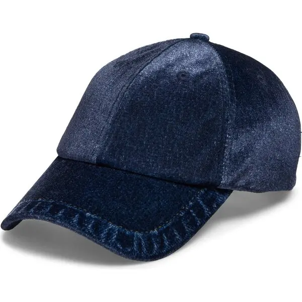 Rag & Bone Miramar Harlow Baseball Cap - Blue