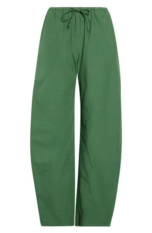 LESET Kyoto Cotton Drawstring Pants - Juniper