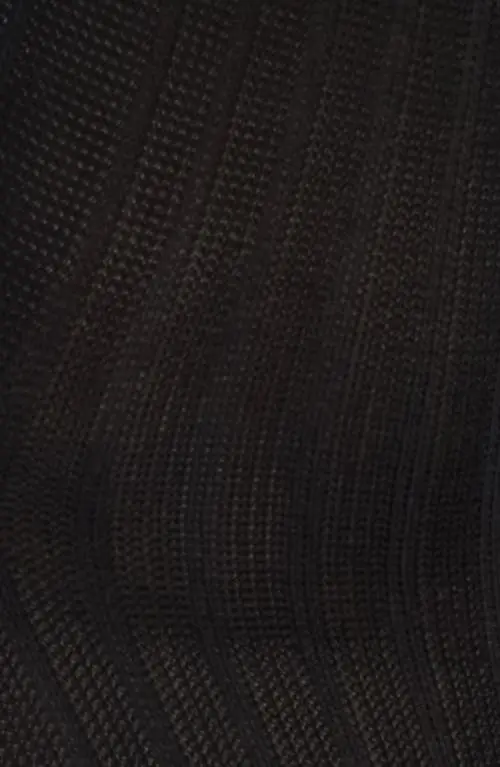 STEMS Rib Quarter Socks - Black