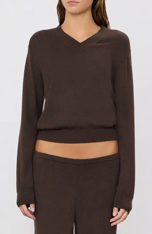 Eterne Lennox V-neck Sweater - Mushroom