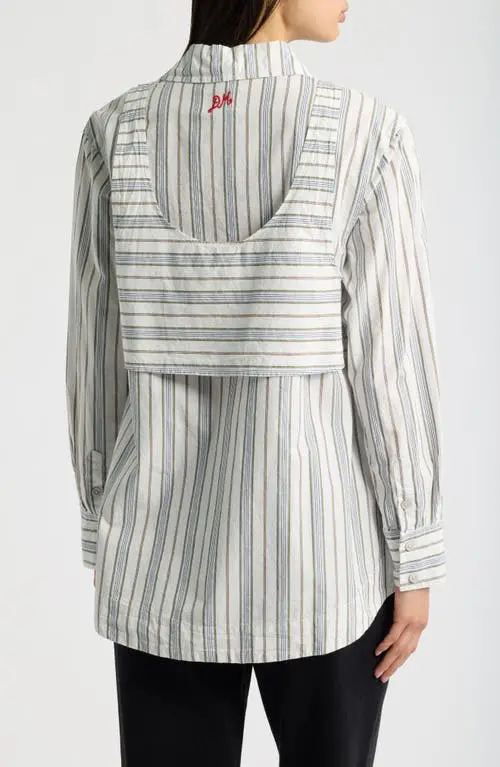 DAMSON MADDER Valeria Double Layer Organic Cotton Shirt