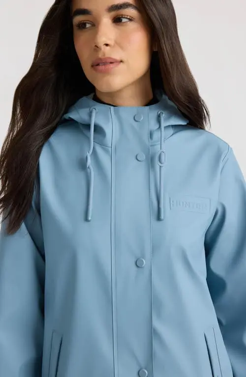Hunter Dina Cropped Rubberized Rain Jacket