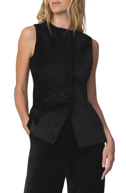 Joe's Jeans The Velveteen Sleeveless Tunic Top