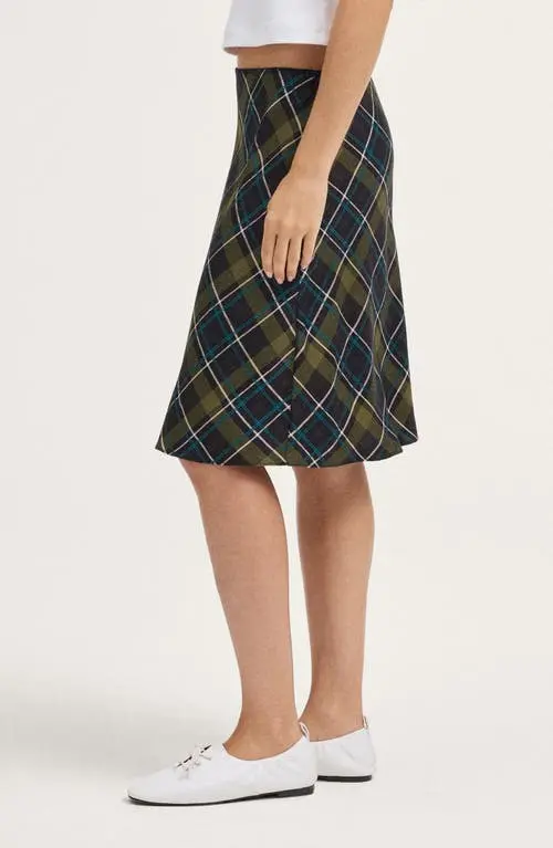 Madewell Picot Trim Slip Skirt