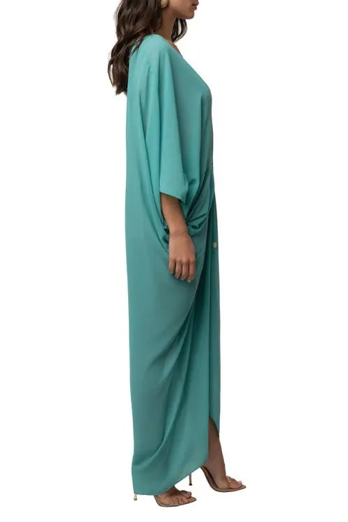 JLUXLABEL Longer Days Cover Up Dress - Teal