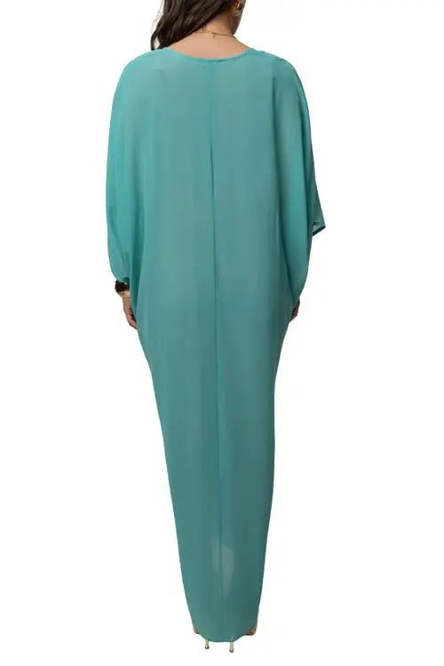 JLUXLABEL Longer Days Cover Up Dress - Teal