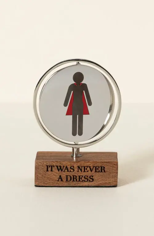 UNCOMMON GOODS It Was Never A Dress Desktop Spinner - Multi