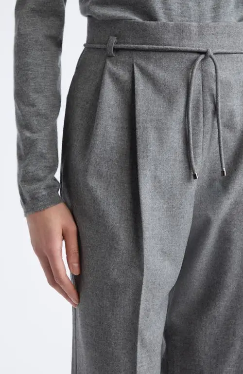 Max Mara Pleated Straight Leg Pants