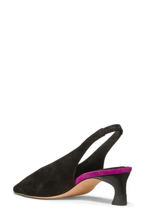 Kate Spade New York Viv Croc Embossed Slingback Pump