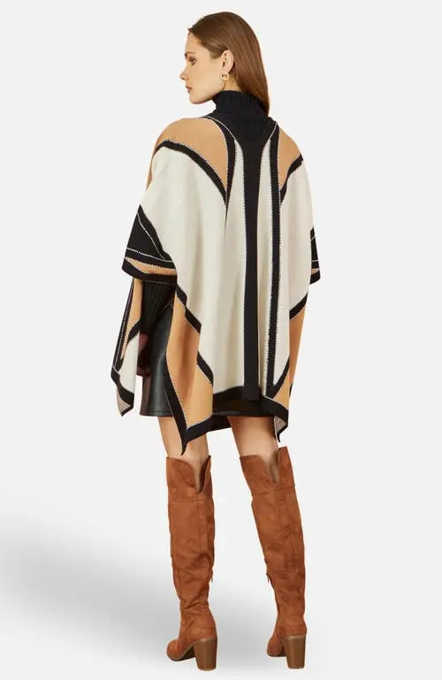 YUMI Colour Block Cape