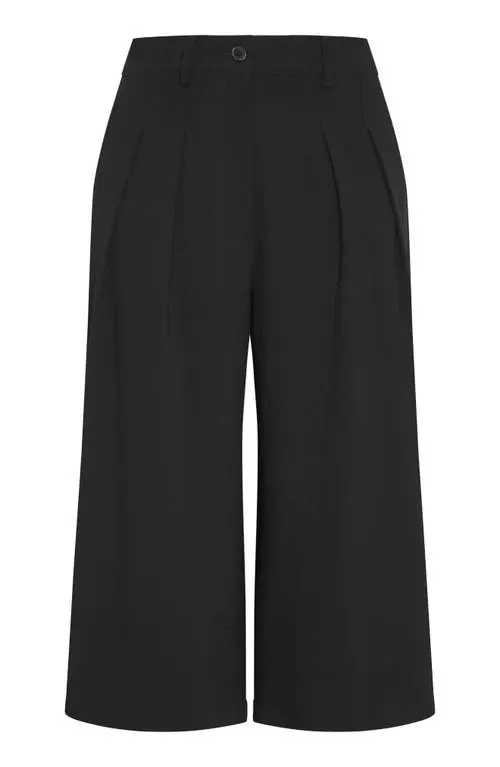 City Chic Abbie Wide Leg Crop Pants