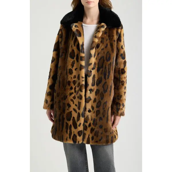 Love Token Imani Faux Fur Coat