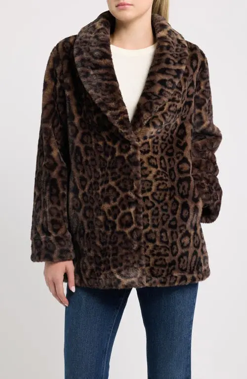 Love Token Zeke Reversible Faux Fur Coat