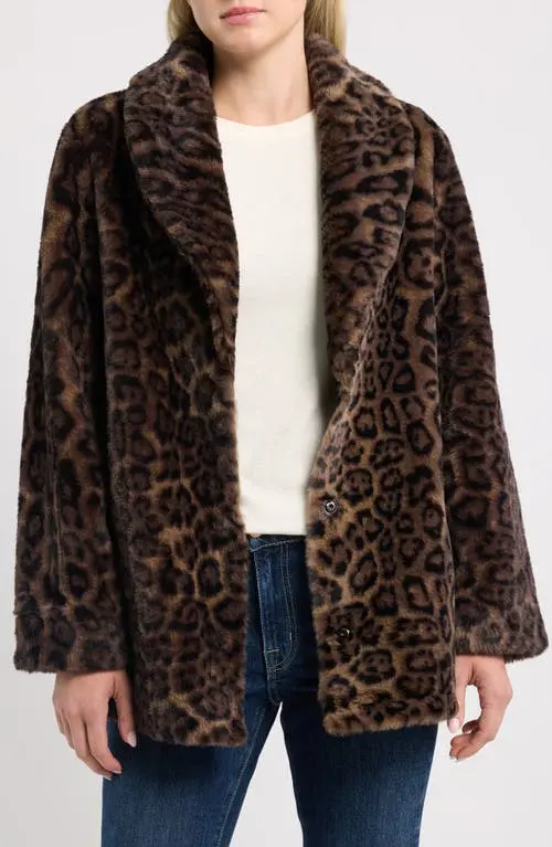 Love Token Zeke Reversible Faux Fur Coat