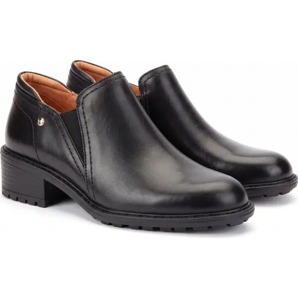 Pikolinos Medina Leather Bootie - Black