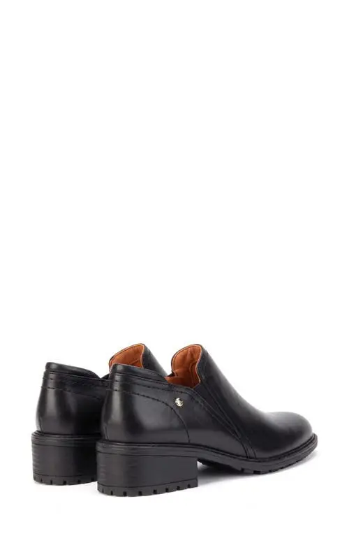 Pikolinos Medina Leather Bootie - Black