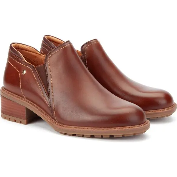 Pikolinos Medina Leather Bootie - Cuero