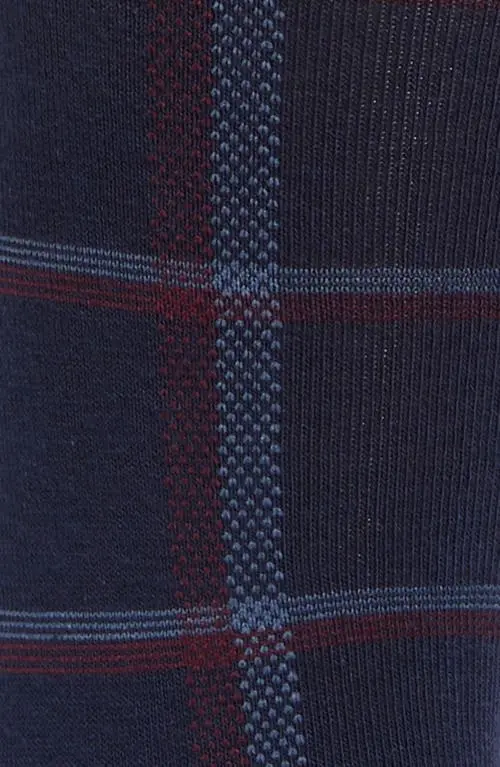 Cole Haan Plaid Dress Crew Socks