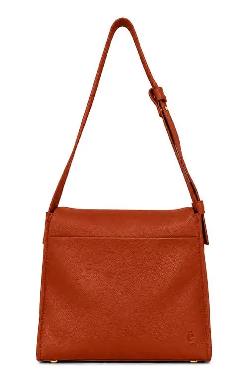 Écotorie Eleanor Leather Crossbody Bag - Rust