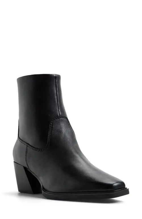 Aldo Ybiraweth Leather Bootie - Black