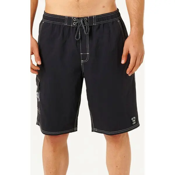 Rip Curl Cargo Swim Trunks - Black