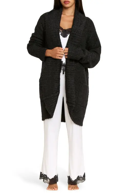 Honeydew Intimates Ready To Relax Cardigan - Black