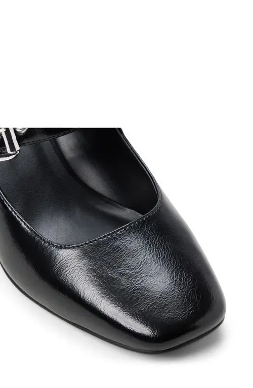 Aldo Baldemar Faux Leather Mary Jane Pump - Black