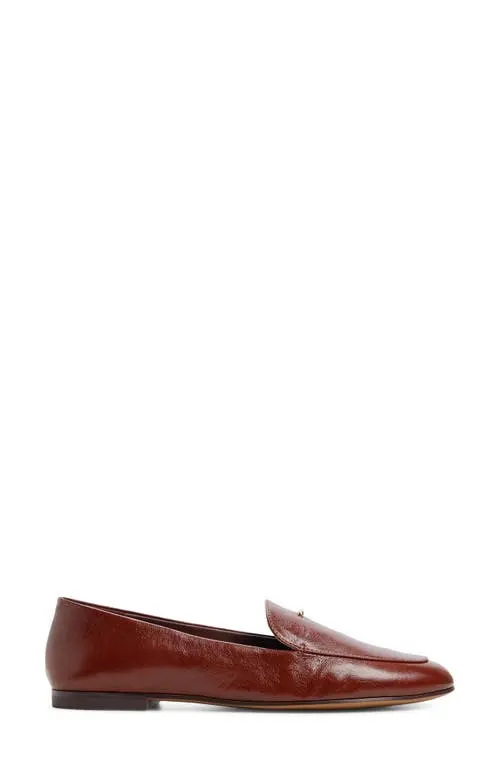 Aldo Daphia Leather Loafer - Medium Brown