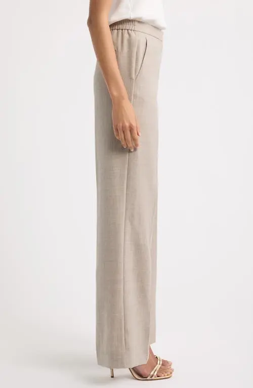 Kobi Halperin Beck High Waist Wide Leg Wool Pants