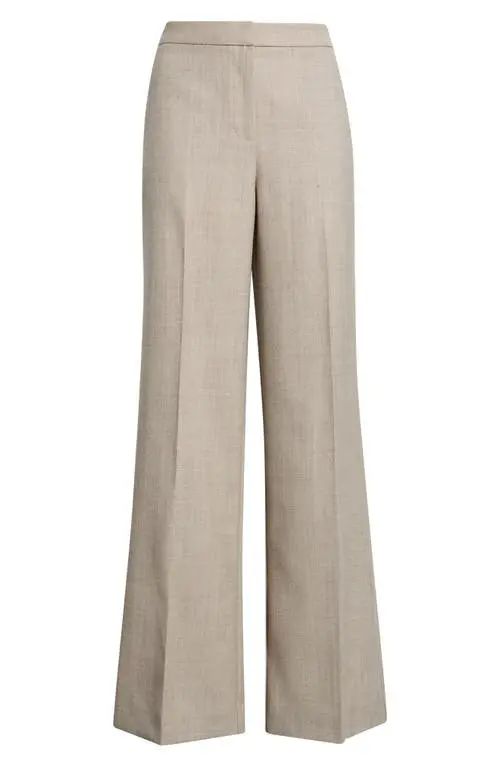 Kobi Halperin Beck High Waist Wide Leg Wool Pants