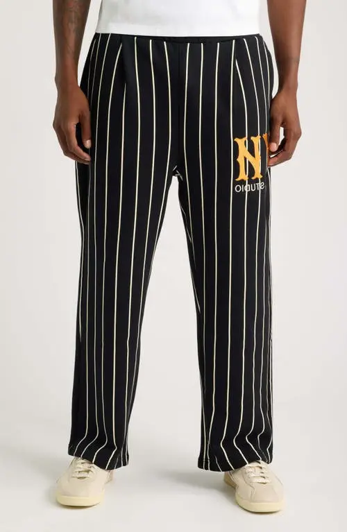 SANTO STUDIO Ny Stripe Fleece Pants