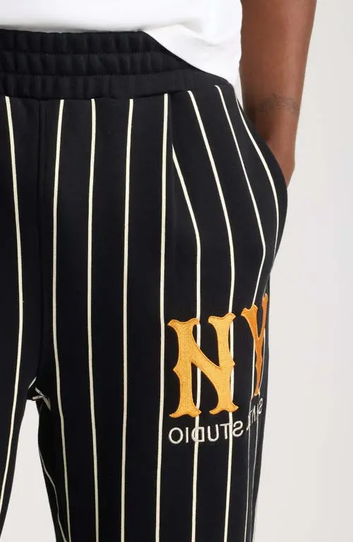 SANTO STUDIO Ny Stripe Fleece Pants