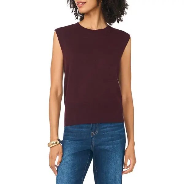 Vince Camuto Crewneck Sweater Tank
