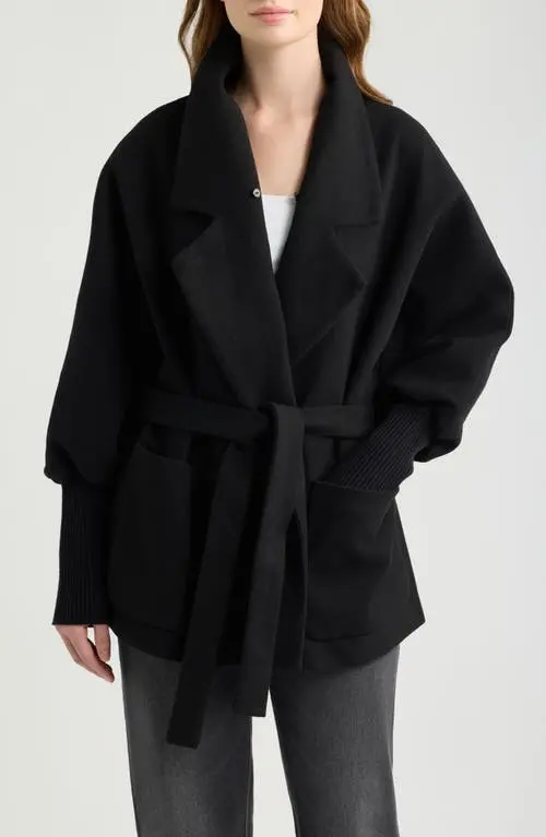 Love Token Halley Faux Fur Collar Jacket