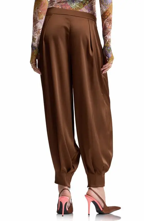 Avec Les Filles Pleated Balloon Pants