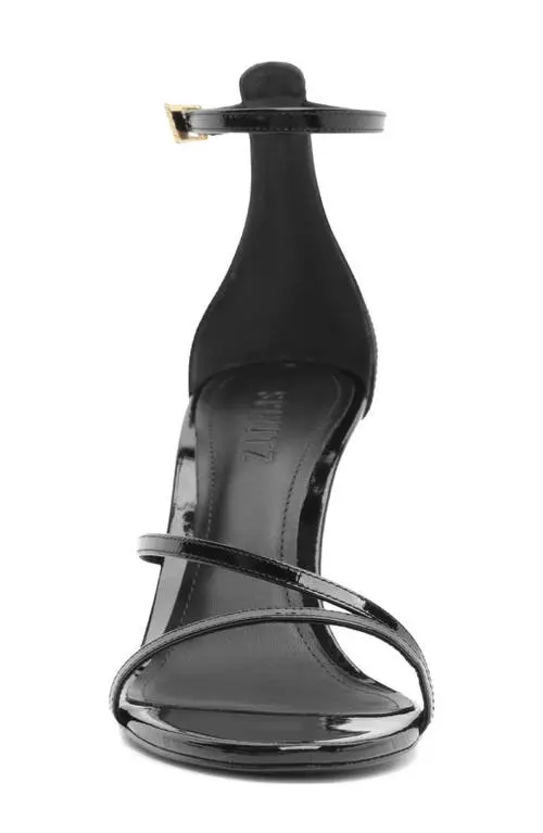 Schutz Tessa Leather Sandal - Black