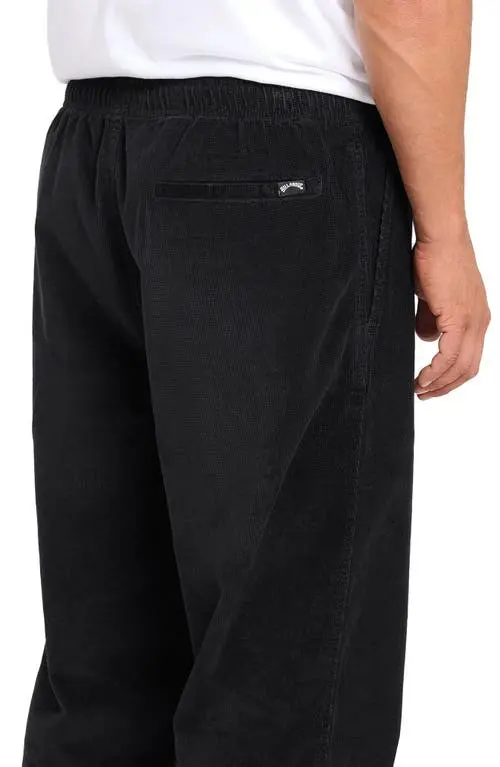BILLABONG Larry Layback Corduroy Pants - Black