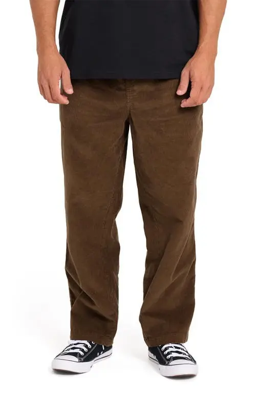 BILLABONG Larry Layback Corduroy Pants - Carafe