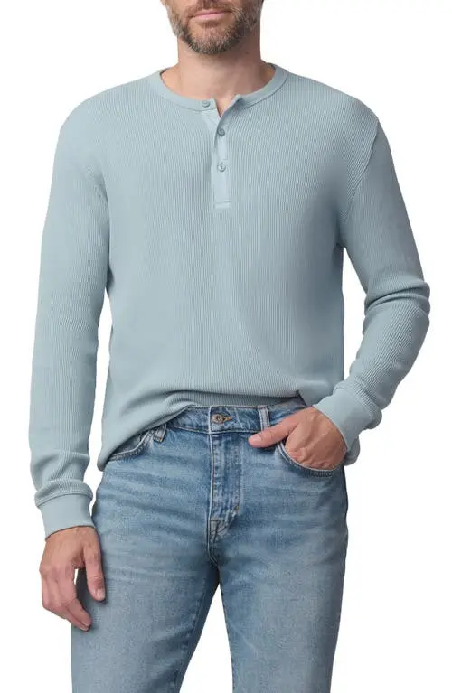 Joe's Jeans Long Sleeve Waffle Henley T-shirt - Arona