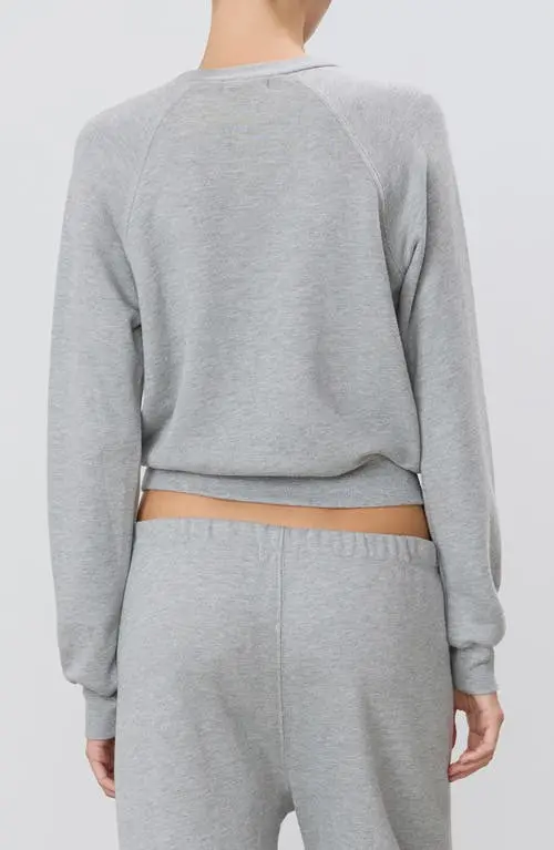 Eterne Shrunken Raglan Sweatshirt
