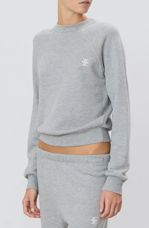 Eterne Shrunken Raglan Sweatshirt