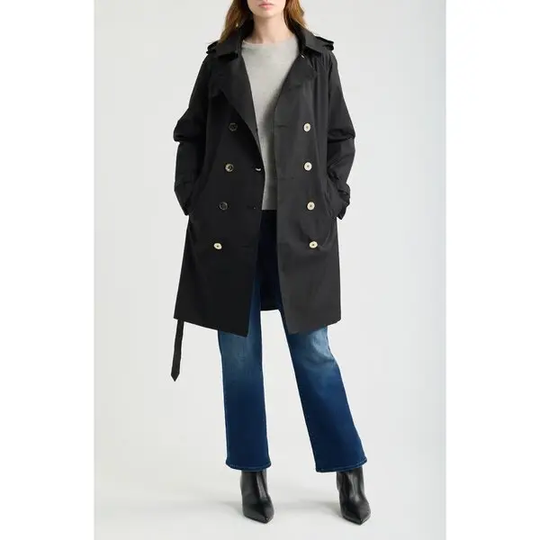 Michael Kors Hooded Trench Coat