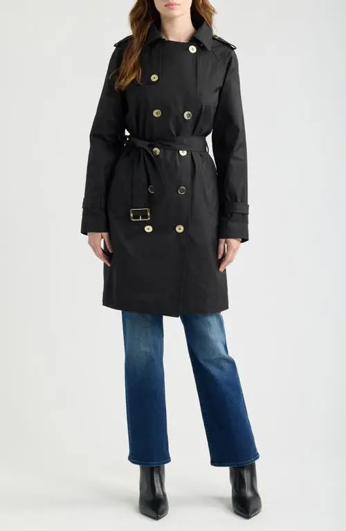 Michael Kors Hooded Trench Coat