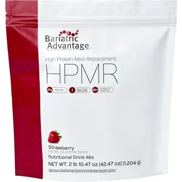 BARIATRIC ADVANTAGE High Protein Whey Isolate Meal Replacement Drink Mix 42.47 Oz